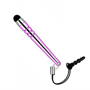 Pink Stylus Compatible with Amazon Fire 7 Kids Edition (2019 Release)/ Kindle Fire HDX 8.9 (2013 Release),7 (2013 Release),HD 7 (2013 Release),8.9 (2012 Release) - Touch Pen Aluminum Compact