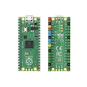 BFab, Raspberry Pi Pico with Pre-Soldered Color Header Microcontroller Development Board,Based on Raspberry Pi RP2040 Chip,Dual-Core ARM Cortex M0+ Processor