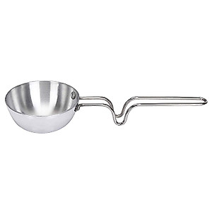 Hard Anodized Aluminium Tadka Pan Set of 2,Hard Anodized Mini Fry Pan/Tadka Pan,Dal Tadka Pan -Black and Silver