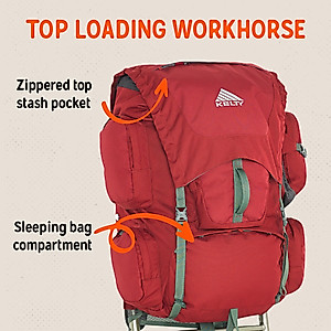 Kelty Trekker 65 Backpack, Garnet Red