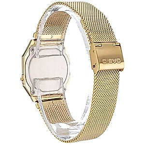 Casio Men's A700WMG-9AVT Digital Vintage Collection Watch Gold