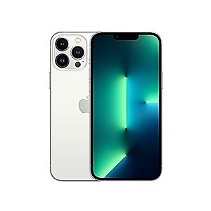 iPhone 13 Pro Max, 256GB, Silver - Unlocked (Renewed Premium)