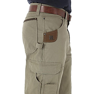 Wrangler Riggs Workwear mens Ranger work utility pants, Bark, 38W x 34L US