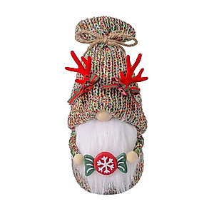 Statue Decoration Christmas Dolls-Home Ornaments Cute-Xmas Party Tree Figurines Gifts Holiday Design Toy Furry Christmas Tree Elf-doll Stuffed Christmas Tree Dwarf-ornament Tree Holiday