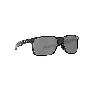 Oakley mens Oo9460 Portal X Sunglasses, Carbon/Prizm Black, 59 mm US