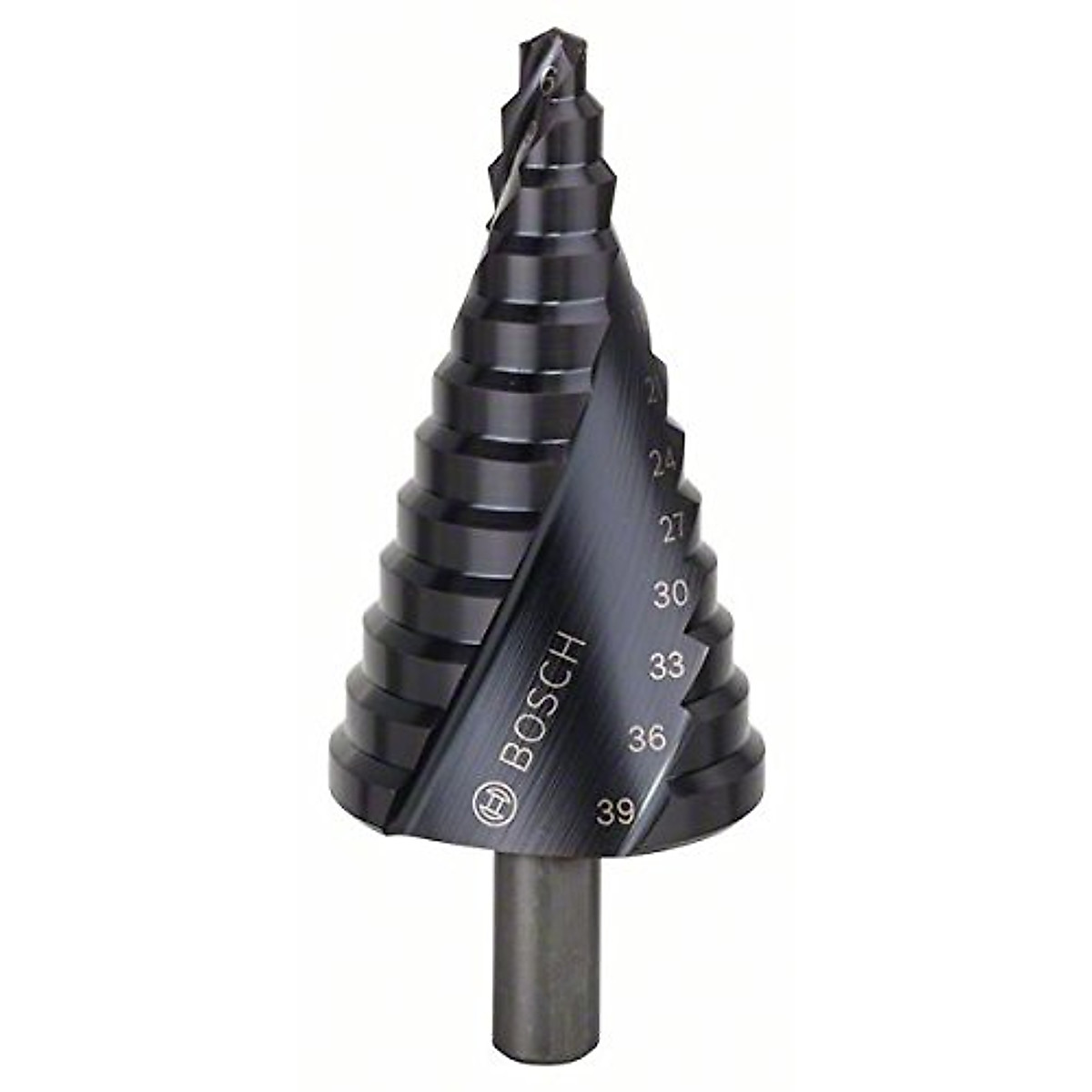 Bosch 2608588068 Hss-AlTiN Step Drill Bit 12 Parts 6-39mm