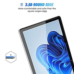 SPARIN [2 Pack] Screen Protector Compatible with Microsoft Surface Go 4/Surface Go 3/Surface Go 2/Surface Go (2021/2020) 10.5 Inch, Tempered Glass, High Responsive
