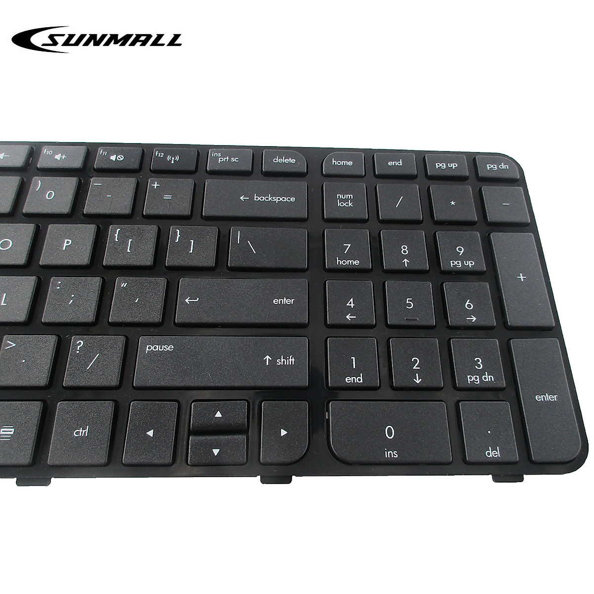 SUNMALL Replacement Keyboard with Frame Compatible with HP Pavilion G6-2000 G6-2100 G6-2200 G6-2300 G6T-2000 g6-2002xx g6-2010nr g6-2090ca g6-2106nr g6-2111us Series US Layout