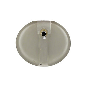 Polaris Sinks PUPMBL Black Porcelain Bathroom Sink