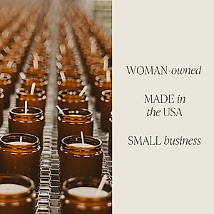 Sweet Water Decor Palo Santo Patchouli Candle - Vanilla, Musk, Sandalwood, Patchouli Scented Soy Spa Candles for Home - Gifts for Women, Men - 9oz Amber Jar, 40 Hour Burn Time