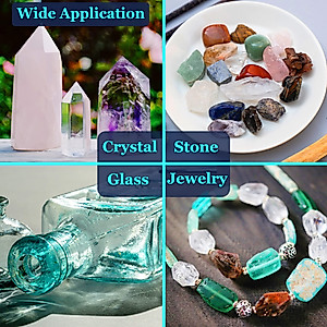 GYTYCATAH Diamond Flat Lap Disc, 8" x 1/2" Arbor 120 Grit, Diamond Coated Flat Lap Wheel for Gemstone Ceramics Stone Glass, Grinding Sanding Disc Lapping Polishing Disc