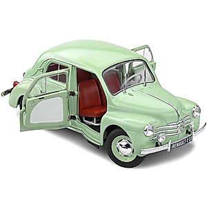 1955 4CV Vert D'eau Green 1/18 Diecast Model Car by Solido S1806602