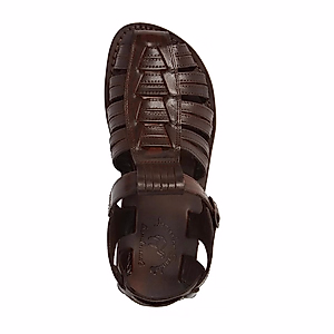 Jerusalem Sandals Barak - Leather Closed Toe Sandal - Men Sandals