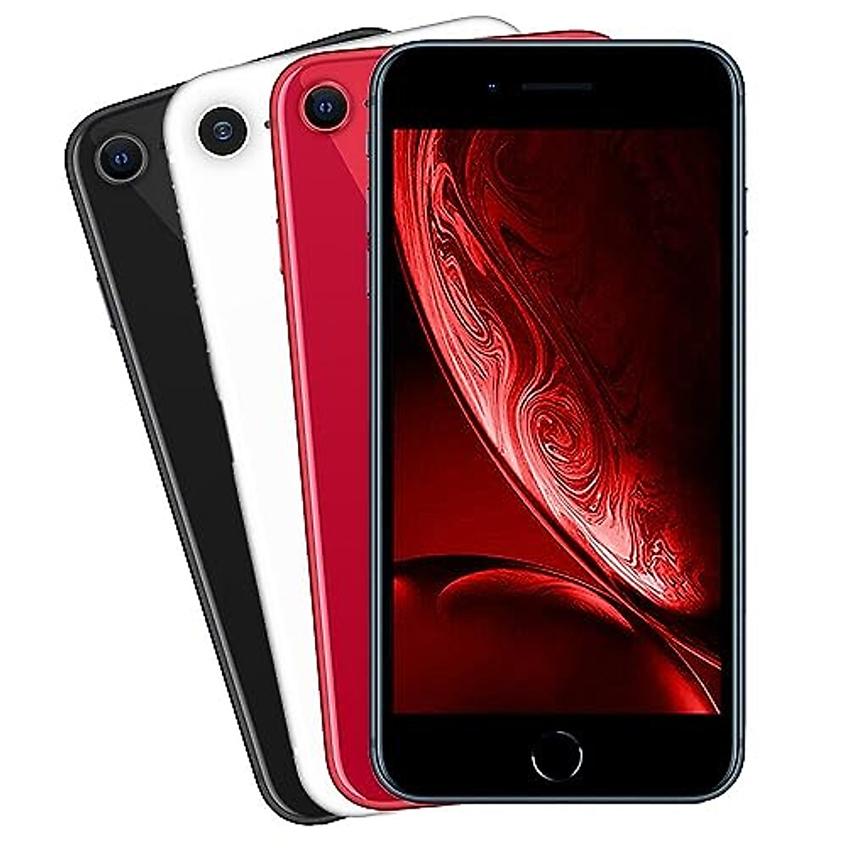 Apple iPhone SE 2 (2020) 4.7 Inch Touch ID NFC 64GB/128GB/256GB ROM Unlocked Used Phone A13 Hexa-core ApplePay Smartphone Full Set/White / 128G|3G