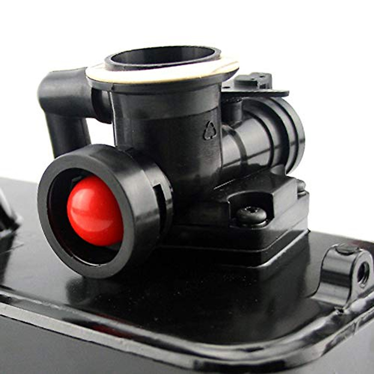 795477 Carburetor + 494406 Fuel Tank + 698369 Air Filter Kit Compatible with Briggs and Stratton 498809 498809A 795469 794147 699660 794161 498811 Engine Carburetor by LIYYOO