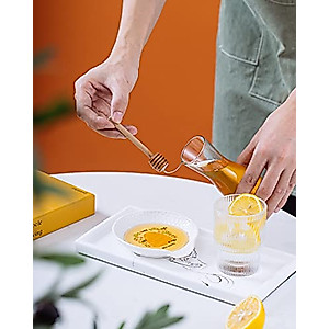 Yoeuen Spoon Rest for Stove Top 1pcs, Ceramic Spoon Holder for Countertop, White Cute Spoon Rest for Kitchen Counter, Bee Farmhouse Coffee Spoon Holder for Stove Top, Cooking & Counter Protection