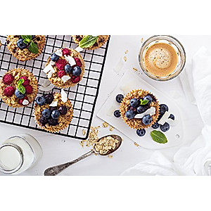 Mrs. Anderson’s Baking Professional Baking and Cooling Rack, 10-Inches x 18-Inches, Non-Stick