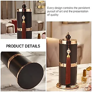 Naturecraf Food Storage Jar Tea Storage Canisters with Airtight Seal Lid Modern Design Seal Damp-Proof Kitchen Jar for Coffee, Tea, Spice Large