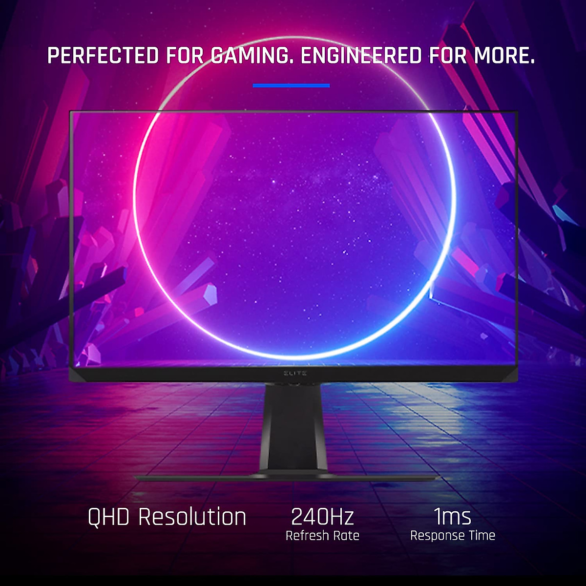ViewSonic XG271QG 27 Inch 1440p 240Hz 1ms IPS Gaming Monitor NVIDIA G-Sync Advanced Ergonomics RGB Lighting (Renewed)