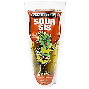 Van Holten's Pickles - Sour Sis Pickle-In-A-Pouch - 12 Pack