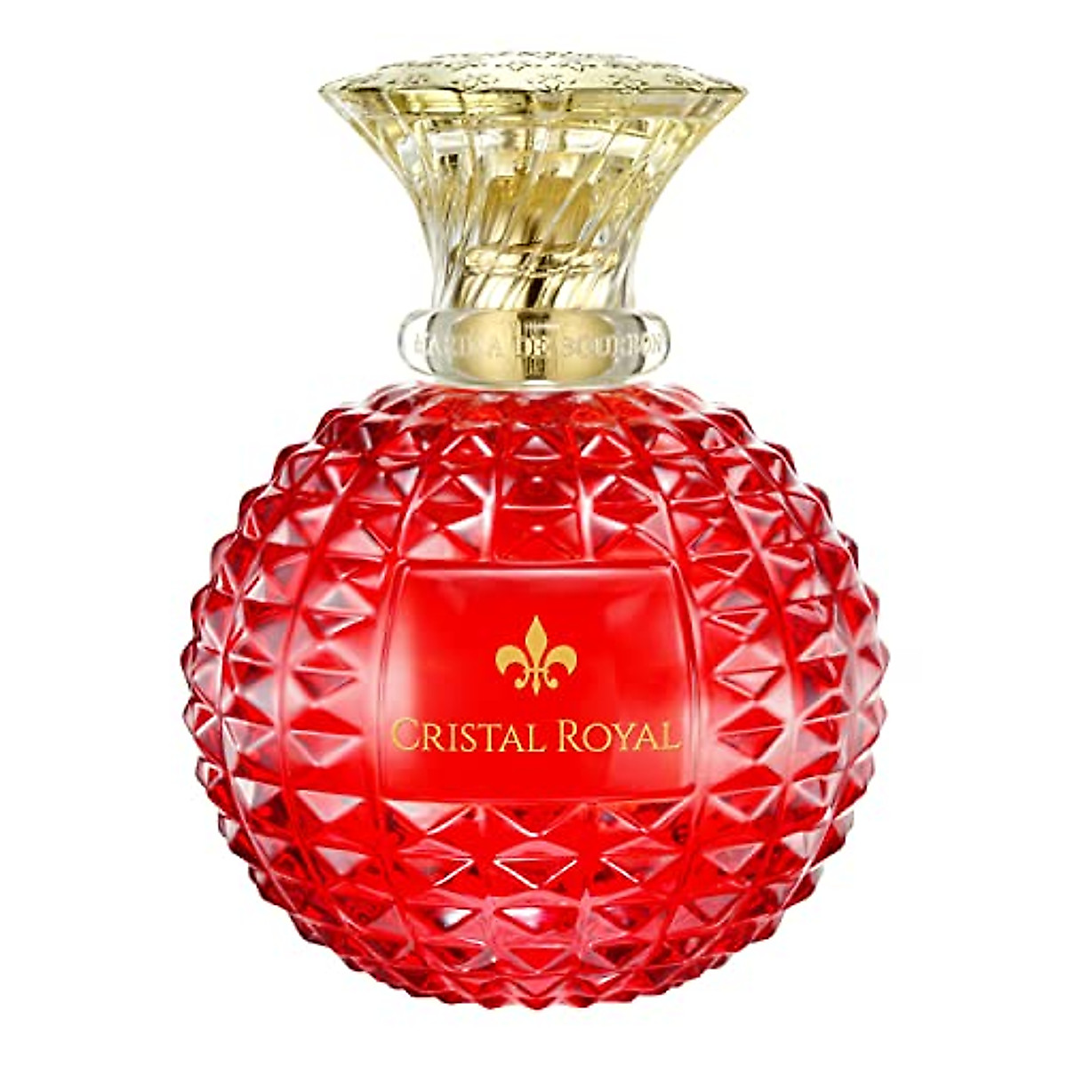 Princesse Marina de Bourbon Cristal Royal Passion Eau de Parfum for Women - Opens with Pear, Blackcurrant and Bergamot - Blended with Jasmine and Violet - For Elegant Ladies - 3.4 oz