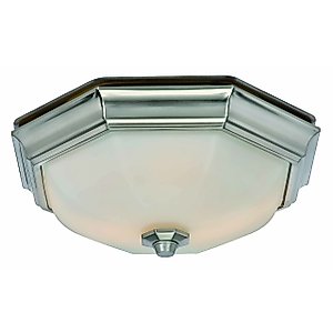 Hunter 80215z Huntley Decorative Bathroom Ventilation Exhaust Fan and Light (LED Bulbs Included), Oil-Rubbed Bronze
