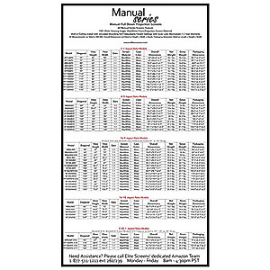 Elite Screens Manual Series, 92-INCH Pull Down Manual Projector Screen with AUTO LOCK, Movie Home Theater 8K / 4K Ultra HD 3D Ready, 2-YEAR WARRANTY, M92UWH, 16:9, Black