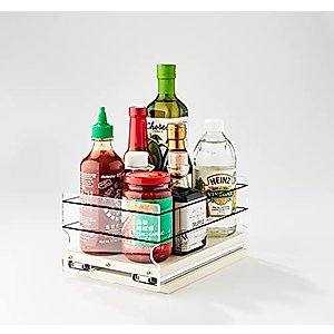 Vertical Spice - 6x1x11 DCP - Heavy Duty Storage Organizer Drawer for Cabinets and Pantries - Size: 6.9" Width x 5.0" Height x 10.6" Depth - Partially Assembled - MADE IN USA