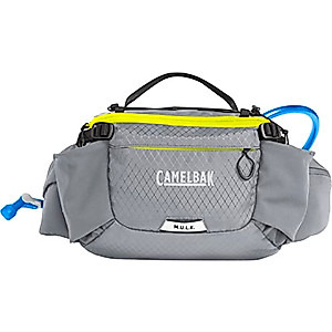 CamelBak M.U.L.E. 5 Mountain Bike Gravel Waist Belt Hydration Pack 50oz, Gunmetal