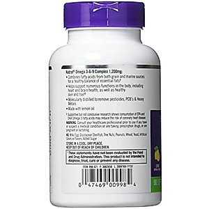 Natrol - Omega 3-6-9 Complex, 90 softgels