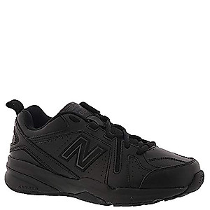 New Balance Women's 608 V5 Casual Comfort Cross Trainer, Black/Black, 9