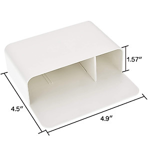 Magnetic Dry Erase Marker Holder,Pen and Eraser Holder for Whiteboard，Magnet Pencil Cup Utility Storage Organizer for Office , Refrigerator, Locker and Metal Cabinets (2 Pack)