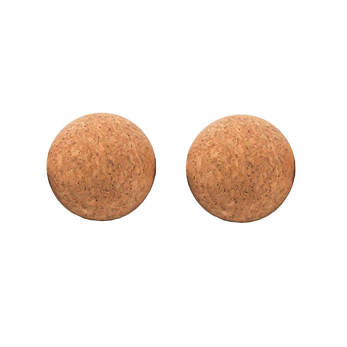UUYYEO 2 Pcs Wooden Wine Cork Ball Stopper Plugs for Wine Decanter Carafe Bottle Replacement 55mm