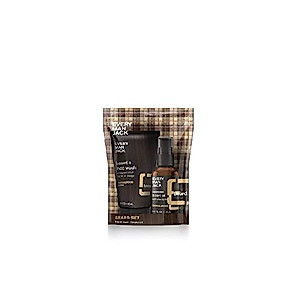 Every Man Jack Holiday Sandalwood Beard Set Pouch
