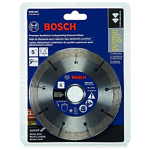 BOSCH DD510H 5-Inch Premium Sandwich Tuckpointing Diamond Blade,Grey