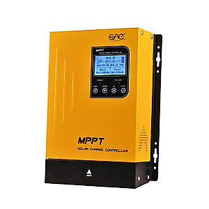 Ampinvt Solar Charge Controller 12v/24v/36v/48v Battery auto, max 150v Solar Input Compatible with Sealed, Gel, Flooded, and Lithium Batteries (AP-40A)