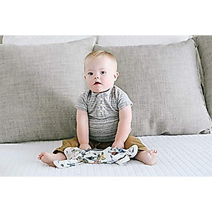 Copper Pearl 3-Layer Knit Security Blanket Set Sized 16" x 16" 2-Pack Diesel