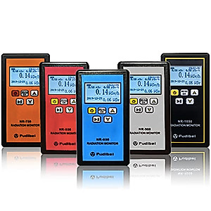 GZHaiTuoSi Nuclear Radiation Detector, NR-750 Household Radioactive Tester, Beta Gamma X-ray Tester,Geiger Counter Radiation Detector,LCD Display with Sound Vibrations Light Triple Alarm Gamma Scout