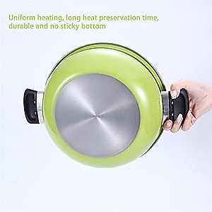 BAMFY Stainless Steel Moroccan Tagine Pot for Cooking Heighten 28cm Cone-Shaped Lid Nonstick Tajine Pot Steamer Casserole with Steamer