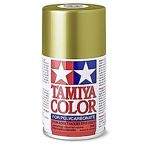 Tamiya 86013 PS-13 Gold Spray Paint, 100ml Spray Can
