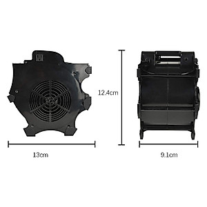 AAIN LT015 High Velocity Blower Fan Pro,Industrial Air Mover,Utility ElectrIc Carpet Dryer,Ideal for Wet Carpets, Floors,Walls & Ceilings 3-speed,1200 CFM,2/5 HP