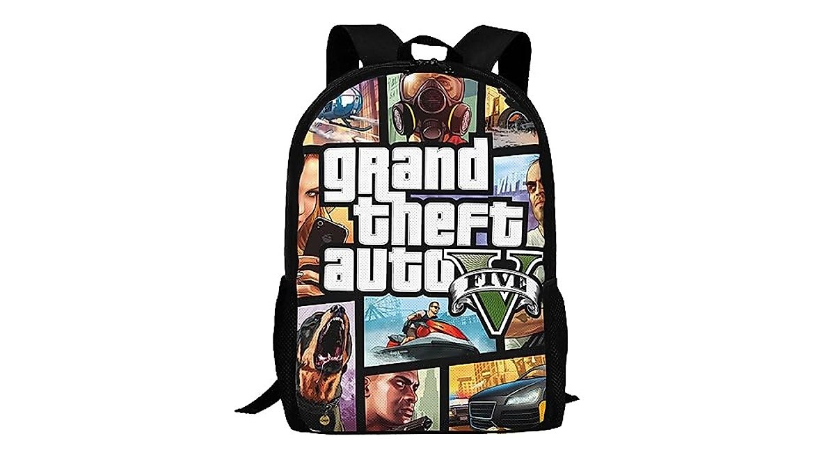 Lightweight 3D Printed GTA V Backpack for Travel