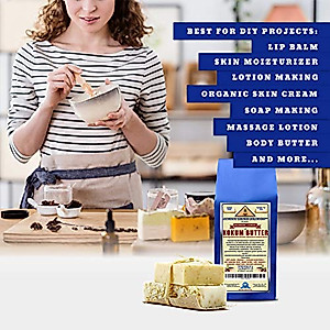 ANCIENT HEALTH REMEDIES Cosmetic Grade, PURE KOKUM BUTTER JAR/BLOCK. Bulk, Odor Free Alternative to Raw, Soft Butters. Ideal Hard Base for DIY Balms, Creams, Candle and Hand Creams (INDIA) (16ozBar)