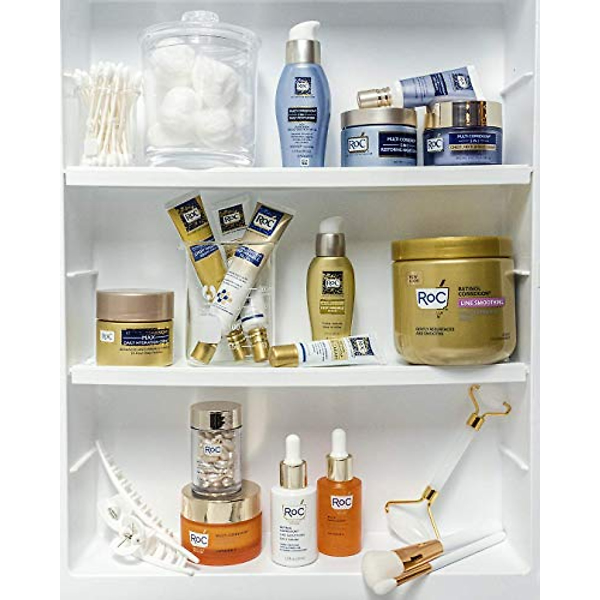 RoC Multi Correxion 5 in 1 Anti-Aging Daily Face Moisturizer with Broad Spectrum SPF 30 & Shea Butter, Skin Care Treatment for Women & Men, 1.7 Ounces (Packaging May Vary)