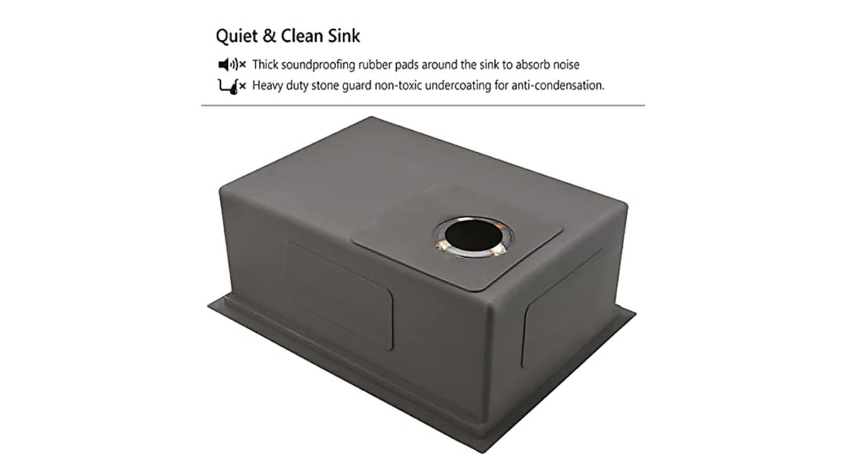 25 Inch Undermount Kitchen Sink Workstation, Jshozzy 25x19 Handmade ...