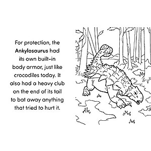 Dinosaur Book for Kids: Coloring Fun and Awesome Facts (A Did You Know? Coloring Book)