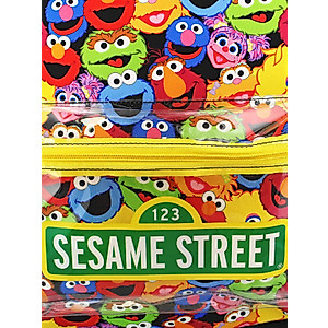 Sesame Street Gang Elmo Boys Girls Toddler 16 inch School Backpack (One Size, Multicolor)