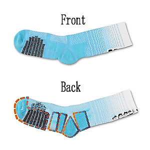 YQHMT Athletic Crew Socks Performance Thick Cushioned Sport Basketball Running Training Compression Socks for Men & Women