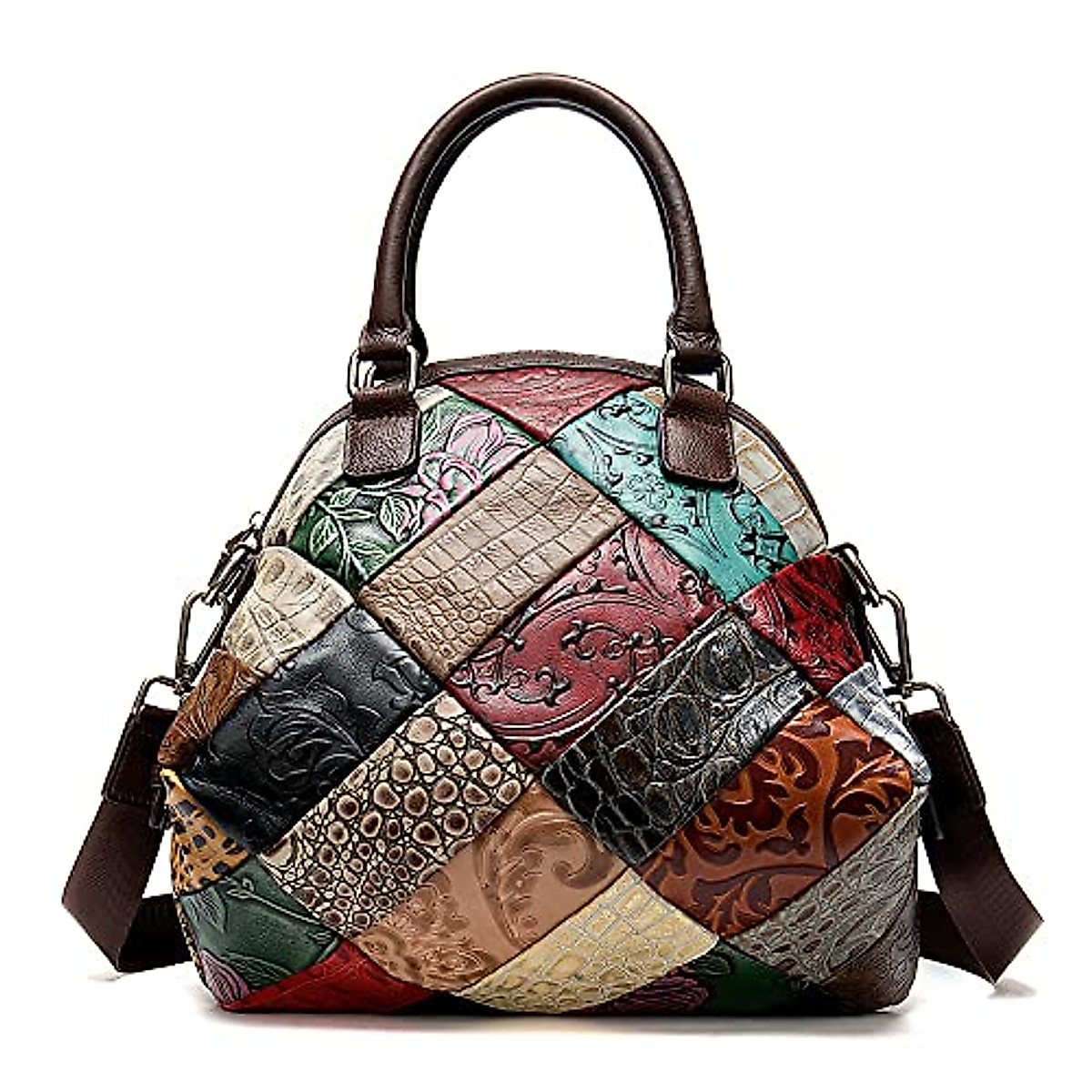 Eysee Shoulder Bags, Women Pouch Multicolor, Cowhide Leather Cossbody Bags
