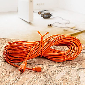 Nite Ize Gear Tie Reusable Rubber Twist Tie 24", 2-Pack, Bright Orange New Packaging